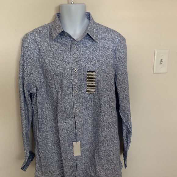 Nick Graham | Shirts | Nick Graham Mens Modern Fit Stretch Dress Shirt ...